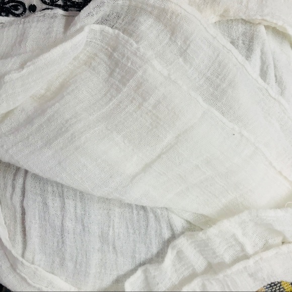 S.Line | Tops | Offwhite Layered Woven Top With Bead Embellishment ...